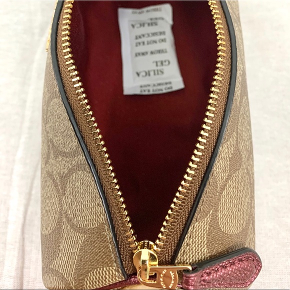 Coach | Accessories | Nwt Coach Makeup Holder Matching Mirror Set ...